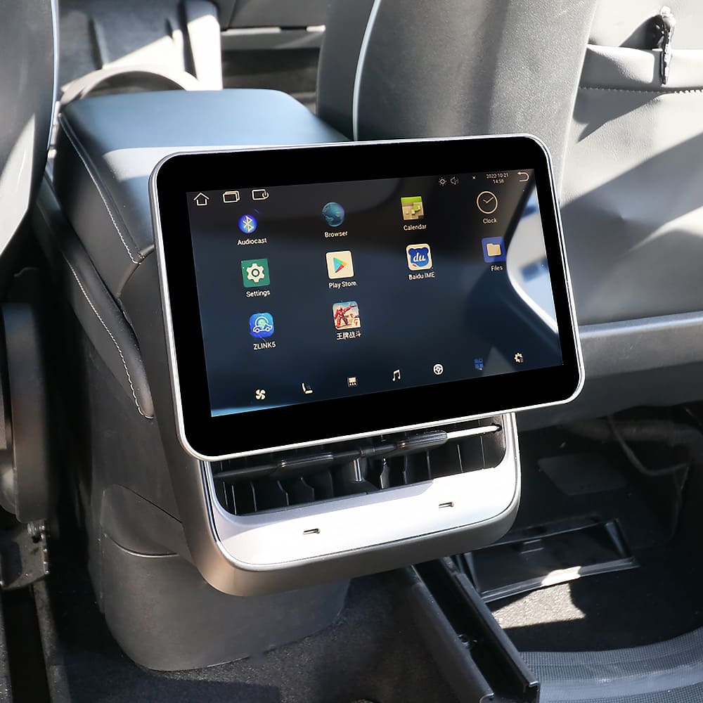 Tesla Model 3 & Y 8.2" Rear Entertainment LCD Display Air Conditioner