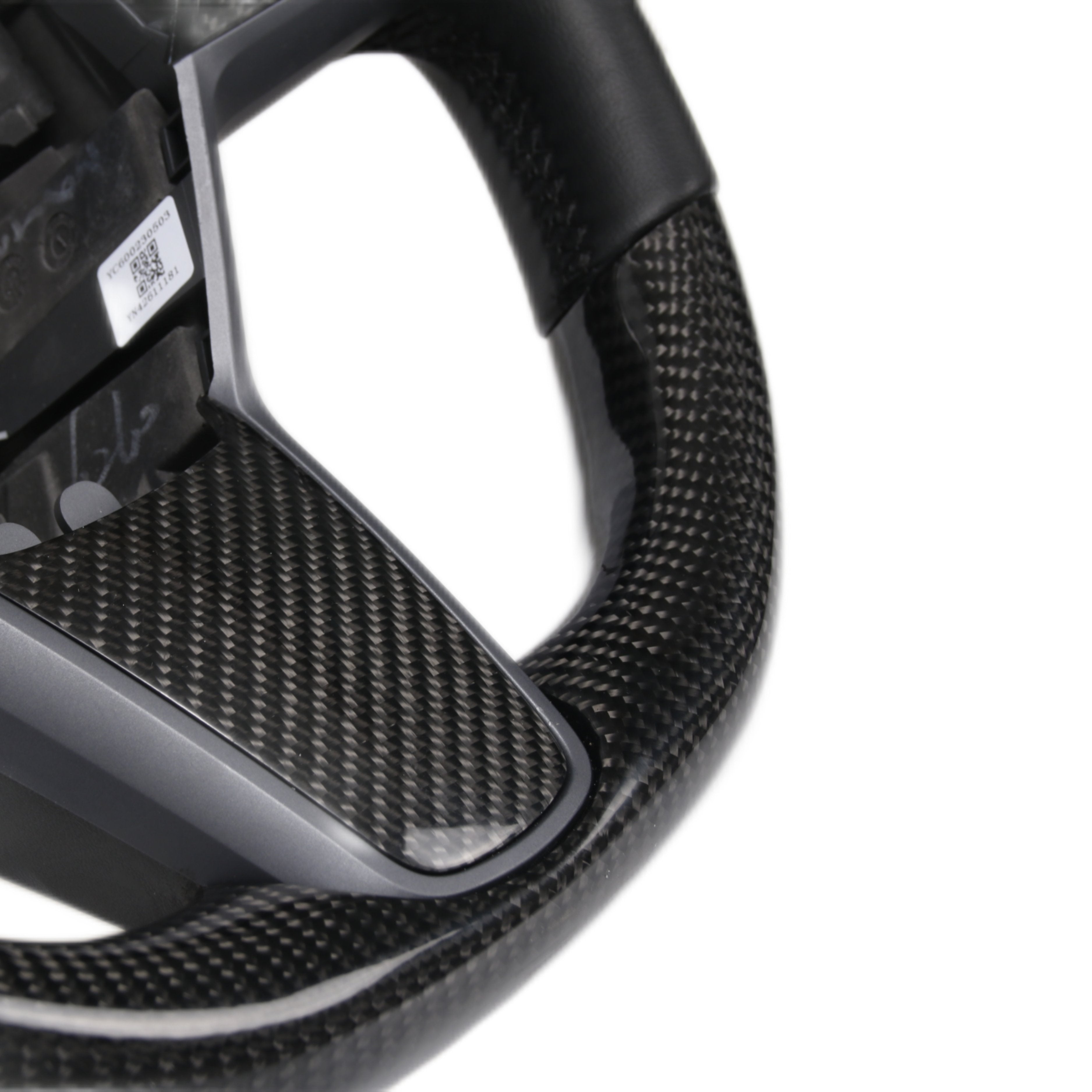Model 3 / Y Round Carbon Fiber Steering wheel