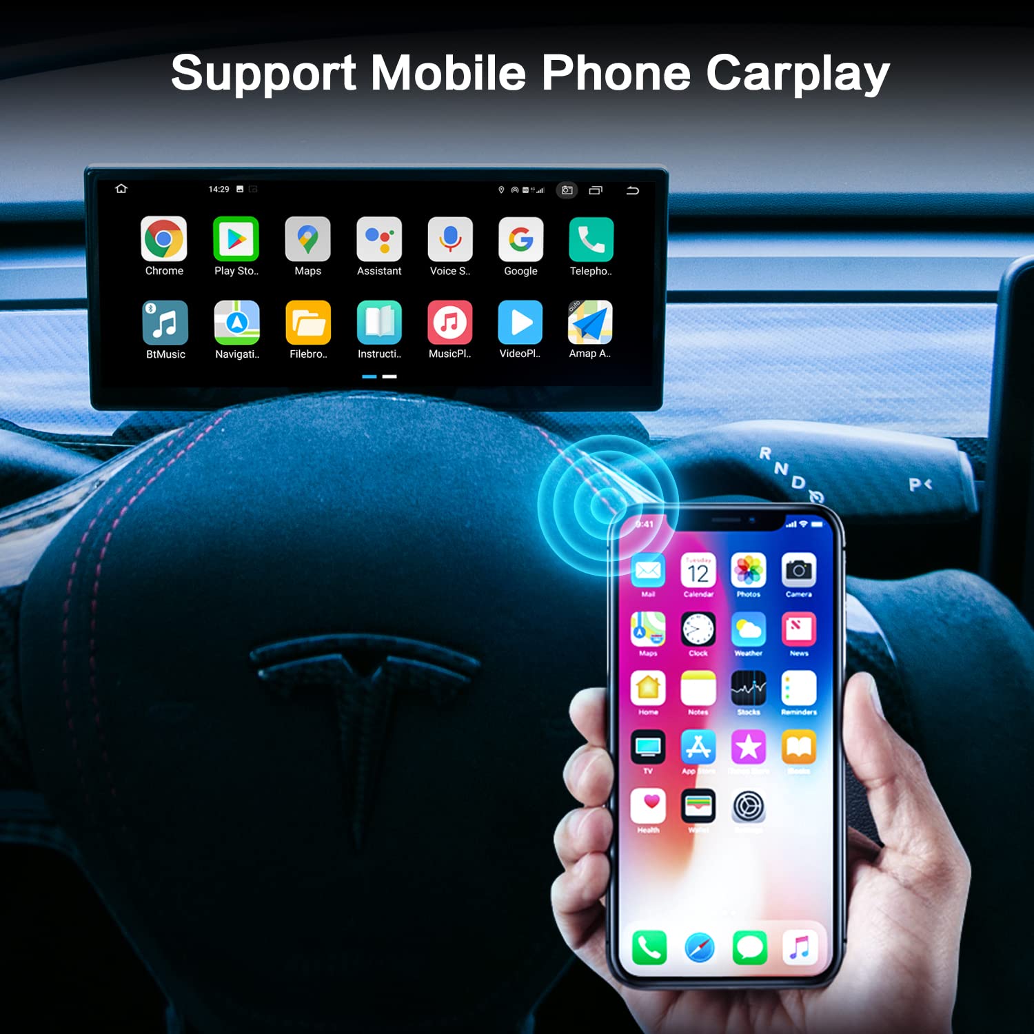 10.25'' Android 4G Tesla Model 3 Y Instrument Cluster Screen|Hautospor